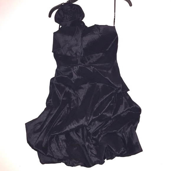 Forever 21 | Dresses | Forever 2 One Shoulder Flower Short Mini Bubble ...